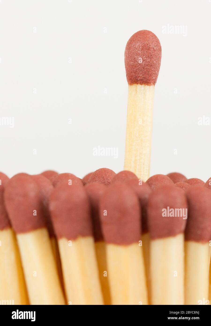 Group of matches, isolated Stock Photo - Alamy