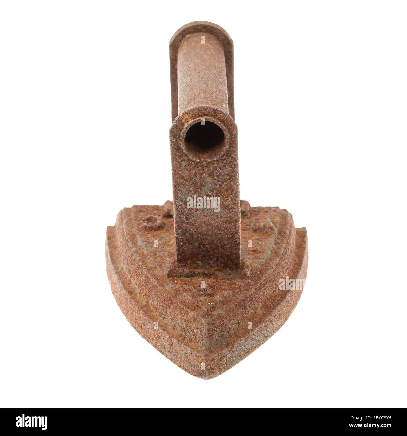 Old iron isolated Stock Photo - Alamy