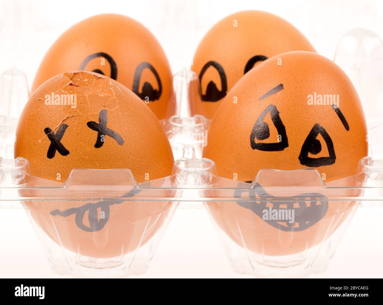 Scared Egg Faces