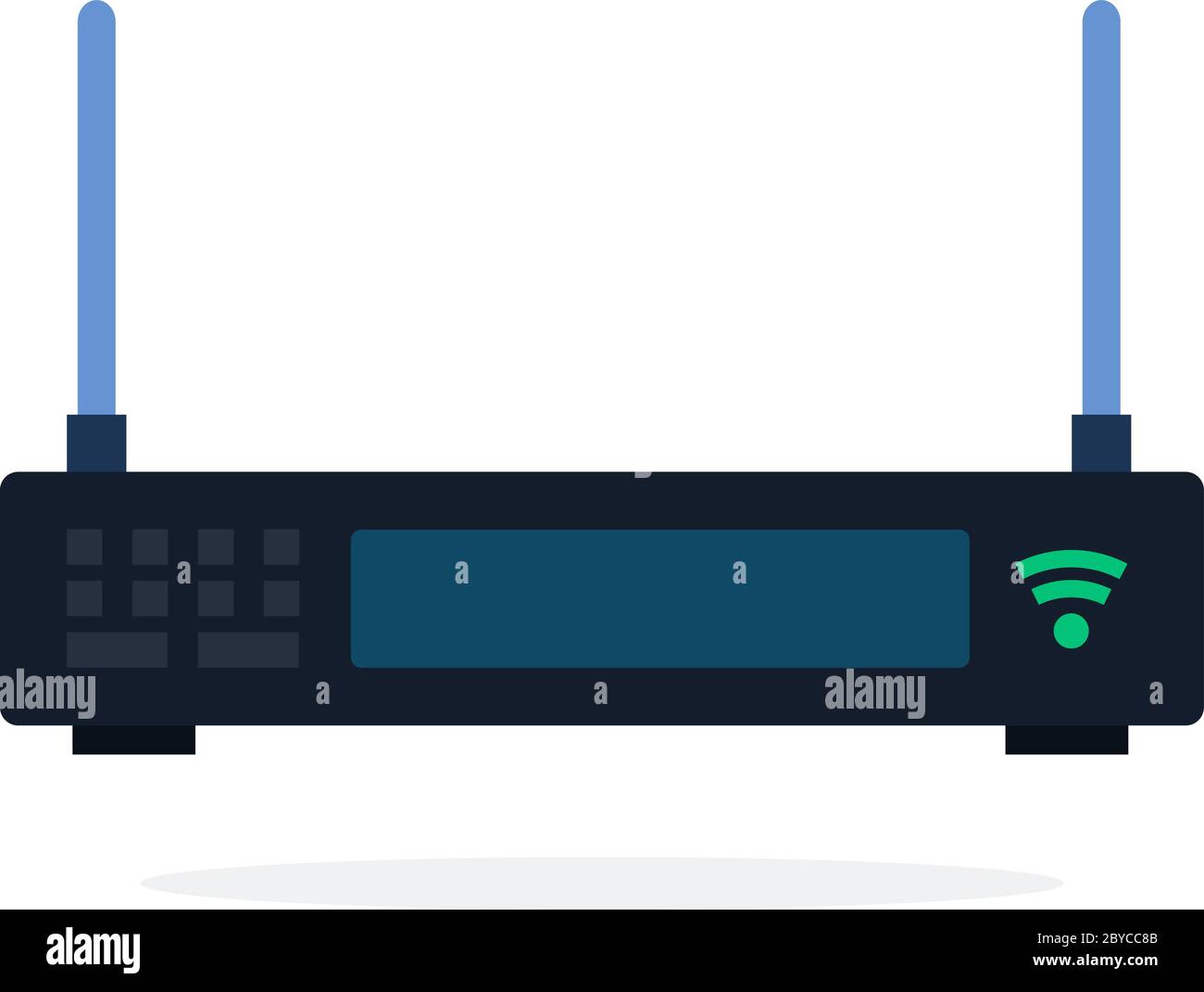 Wi-Fi router vector flat isolated Stock Vector Image & Art - Alamy
