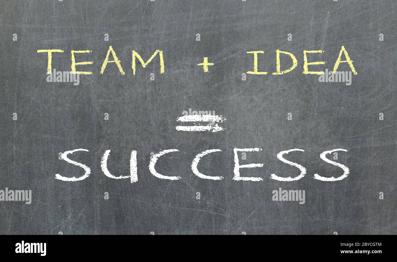 Formula for success Stock Photo - Alamy