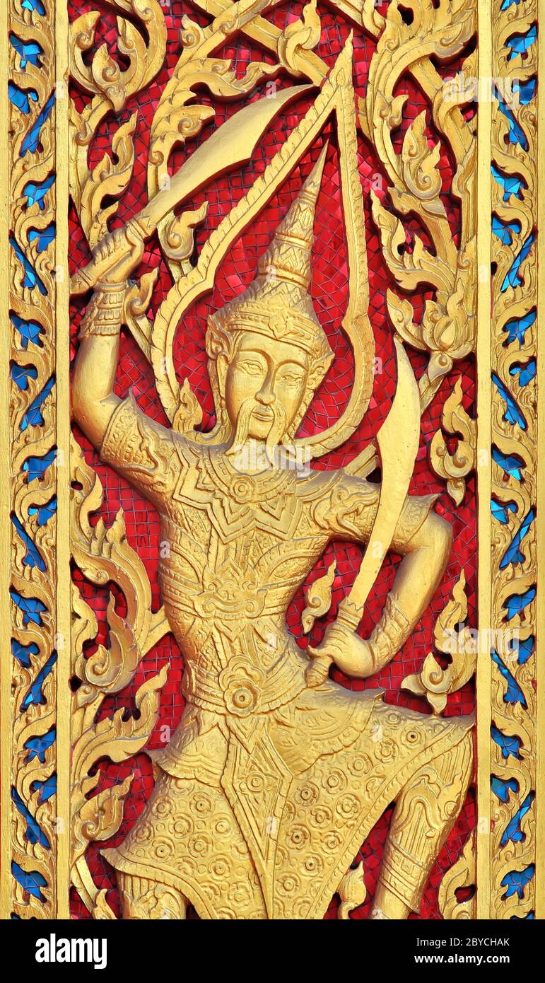 Pattern in the temple Stock Photo - Alamy