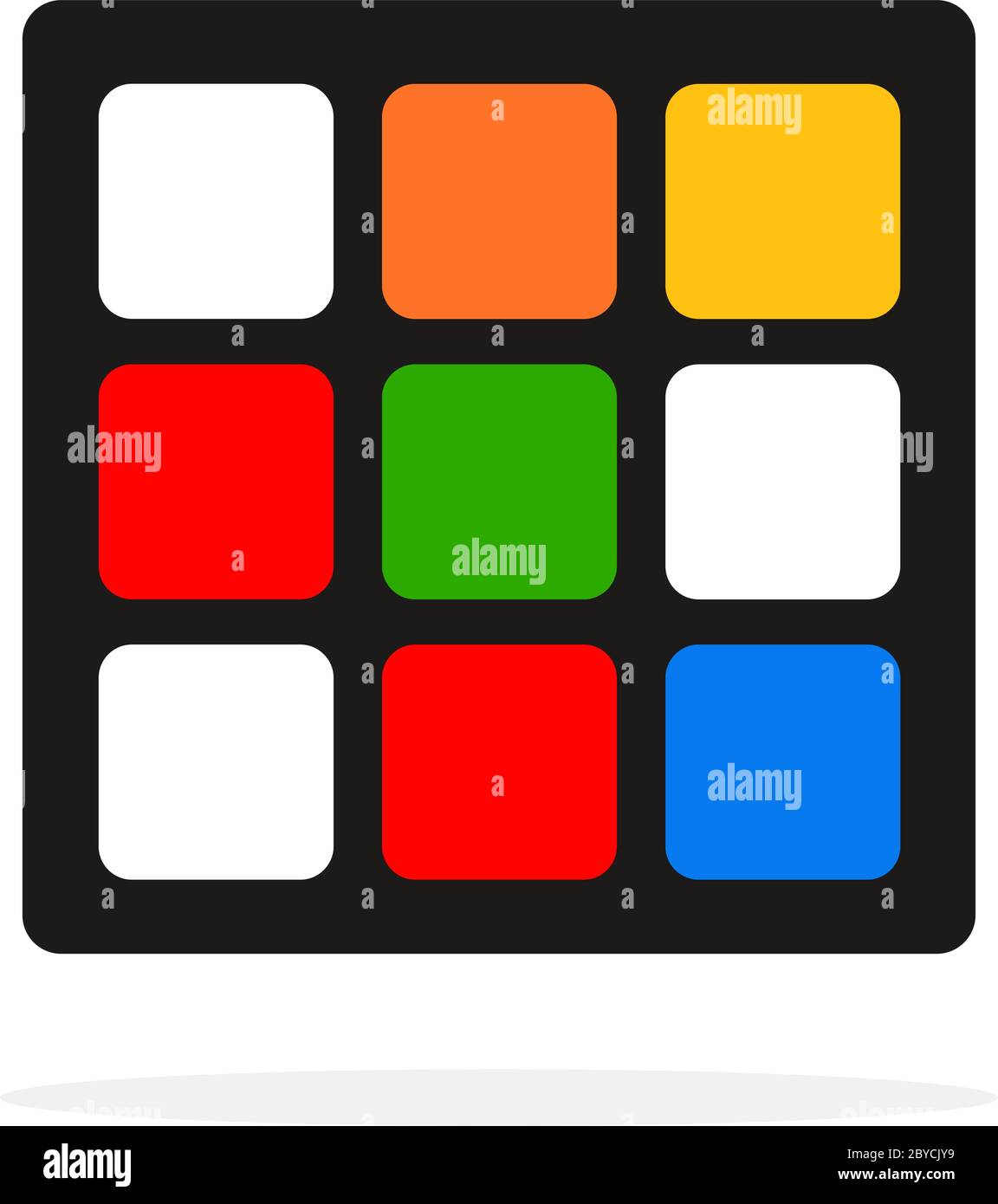 Rubik's Cube vector flat isolated Stock Vector Image & Art - Alamy Rubik's Cube vector flat isolated Stock Vector Image & Art - Alamy