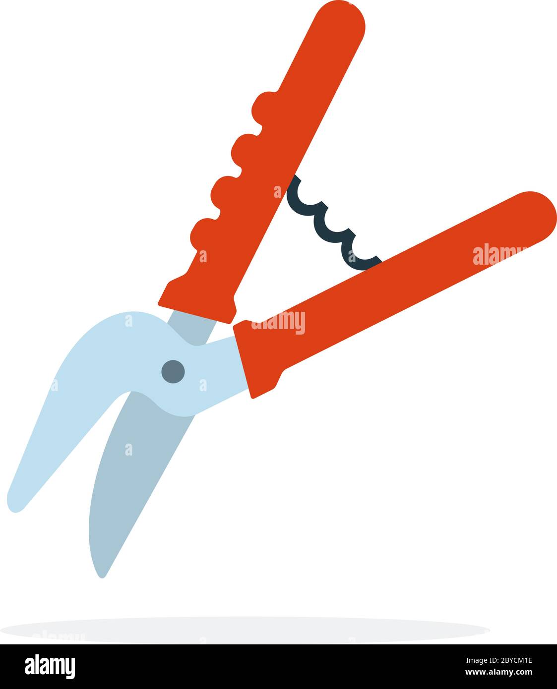 Gardening scissors vector flat isolated Stock Vector Image & Art - Alamy