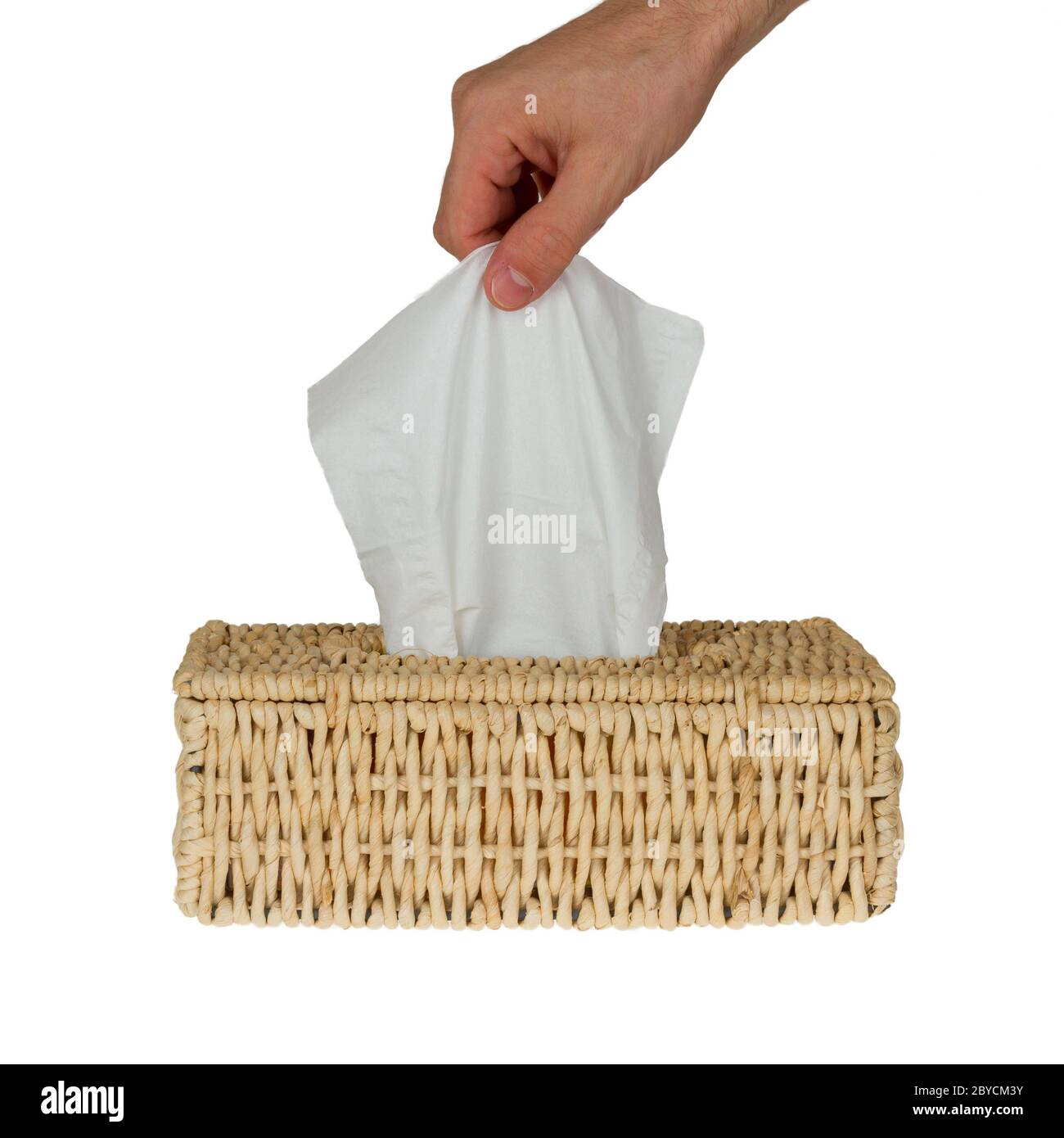 Sad man paper tissue hi-res stock photography and images - Alamy