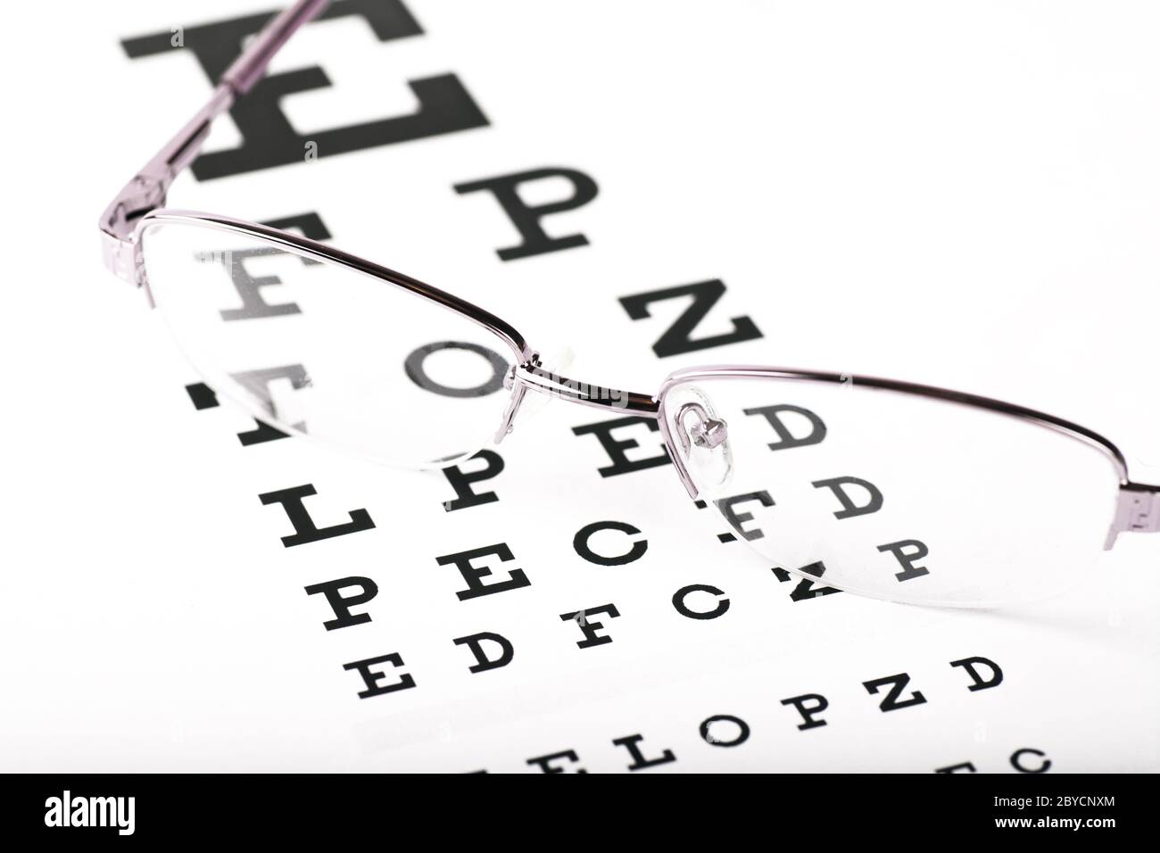 Optometry chart hi-res stock photography and images - Alamy