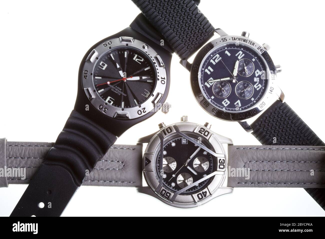 White clock close up dials hi-res stock photography and images - Alamy