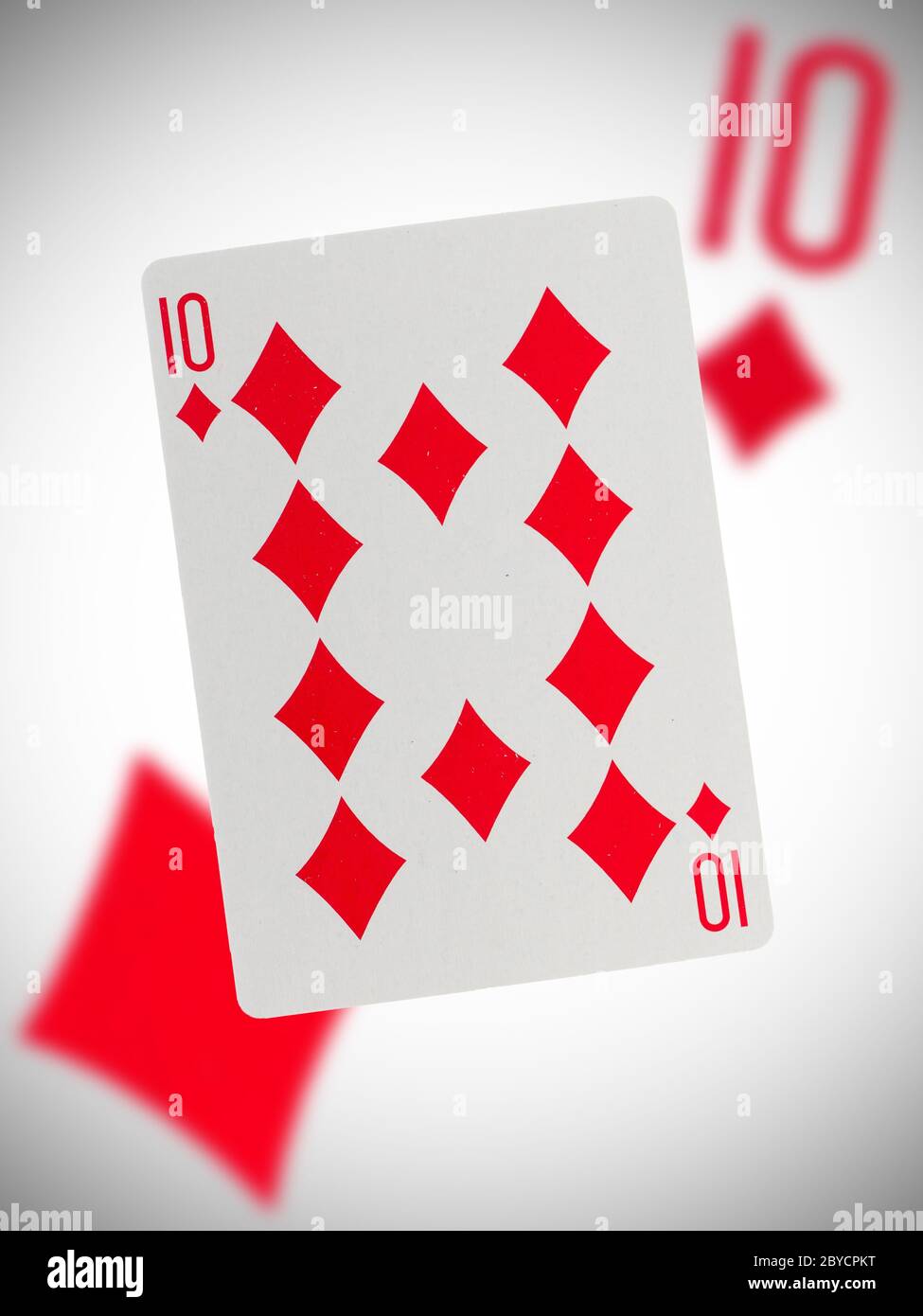 Playing card, ten Stock Photo - Alamy