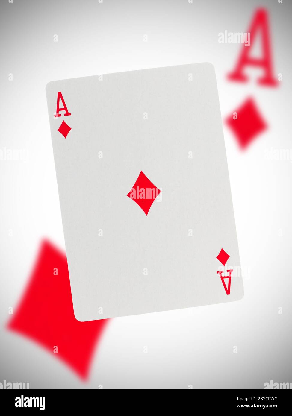 Playing card, ace Stock Photo - Alamy