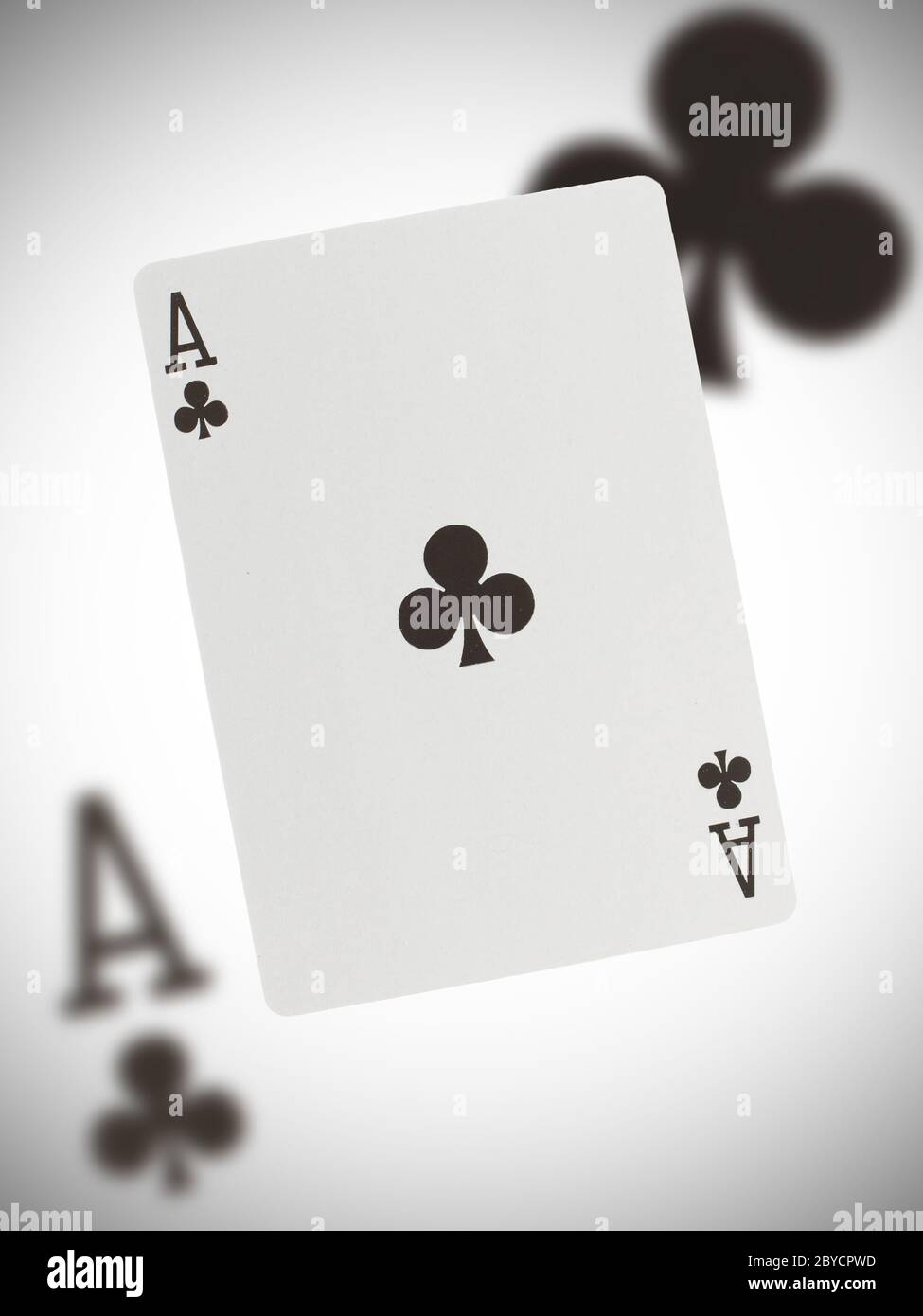 Playing card, ace Stock Photo - Alamy