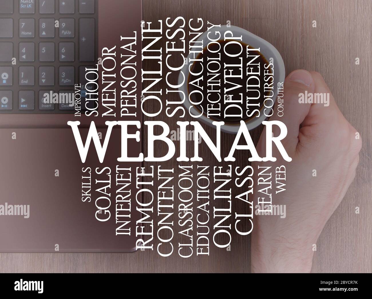 Word cloud webinar concept Stock Photo - Alamy