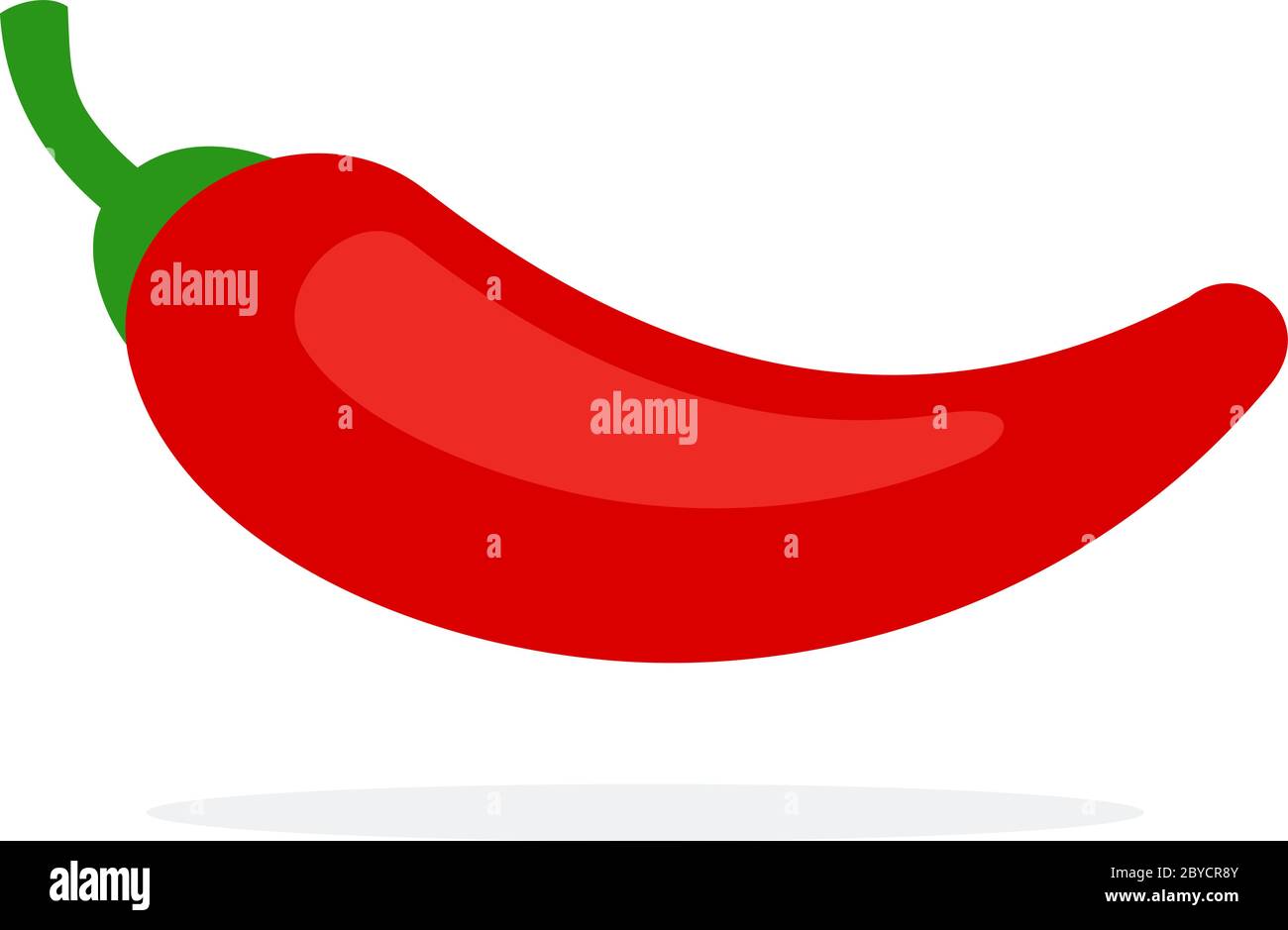 Chili pepper vector flat isolated Stock Vector Image & Art - Alamy