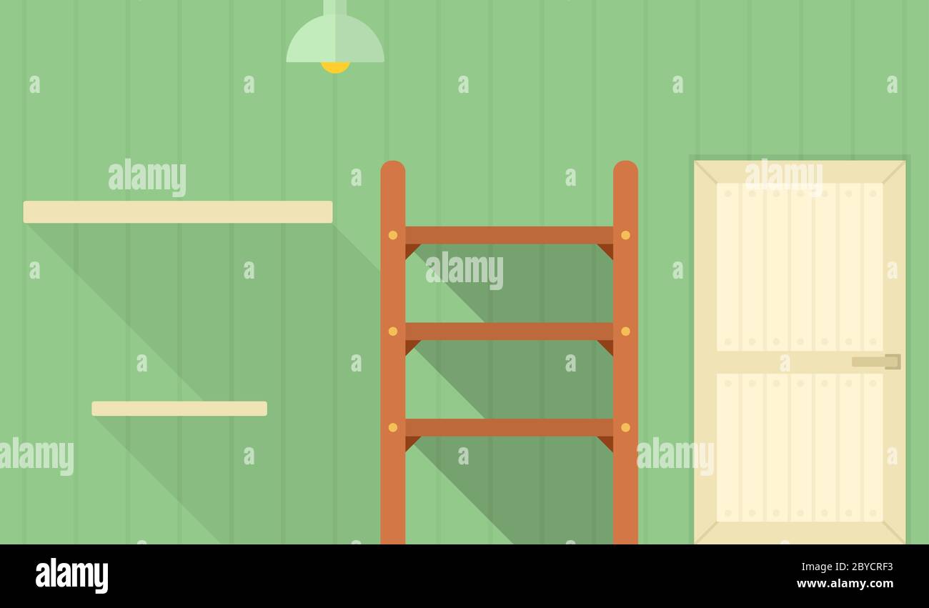 Store room interior flat isolated Stock Vector Image & Art - Alamy