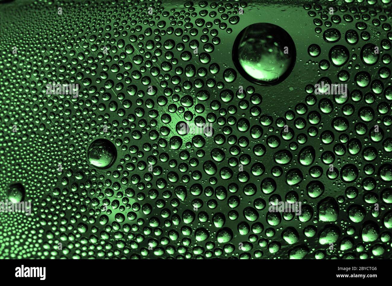 abstract green drop Stock Photo - Alamy