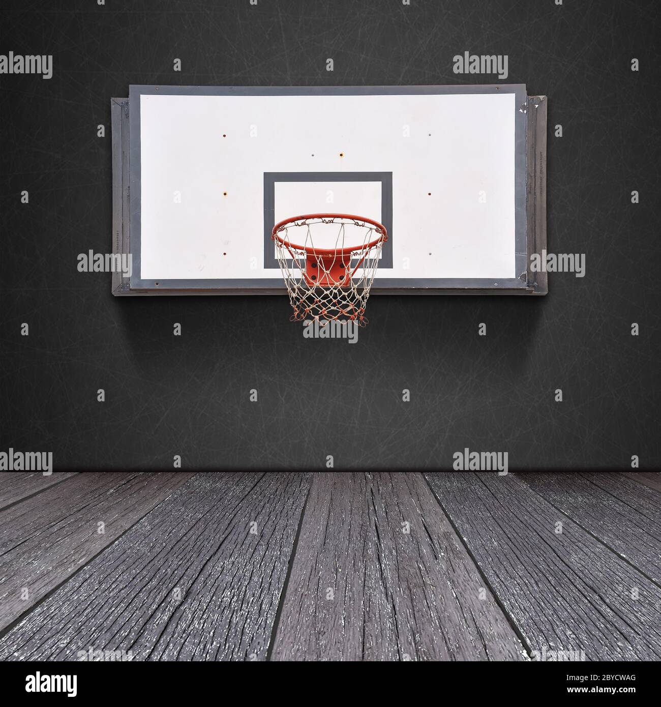 Basketball hoop clear sky hi-res stock photography and images - Alamy