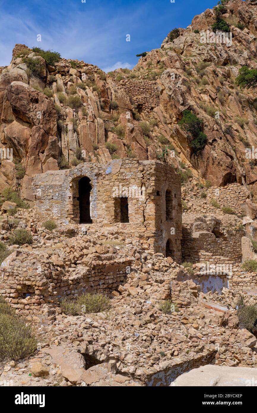 The abandonned Berber village of Zriba in Tunisia Stock Photo - Alamy