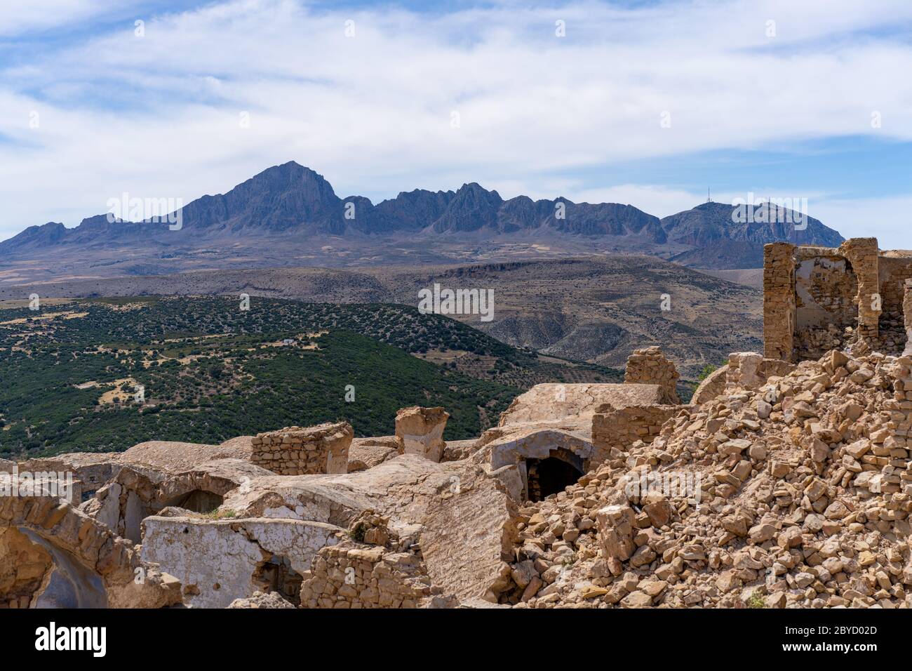 The abandonned Berber village of Zriba in Tunisia Stock Photo - Alamy
