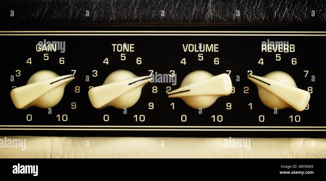 Sound settings panel hi-res stock photography and images - Alamy