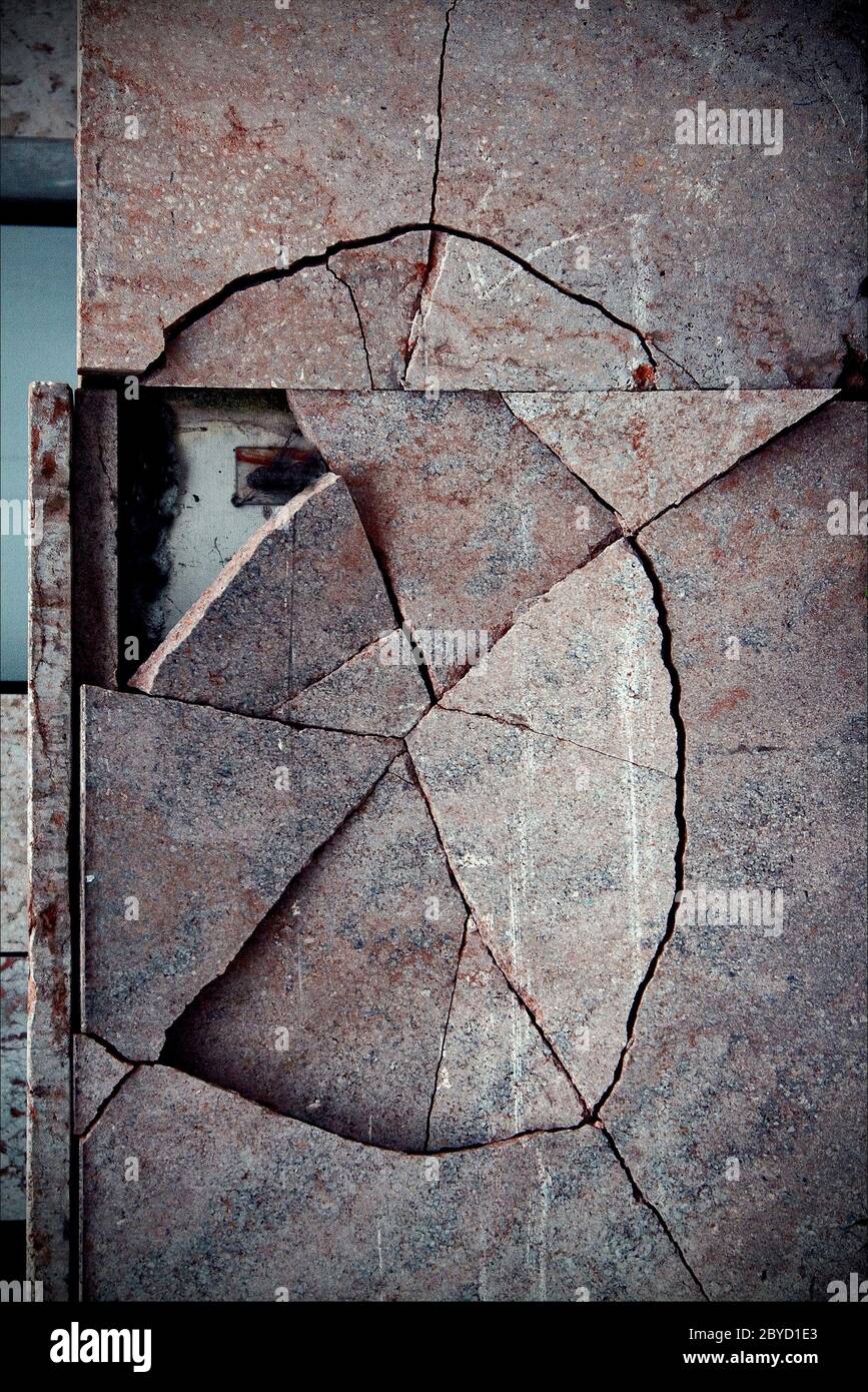 Abstract broken hi-res stock photography and images - Alamy