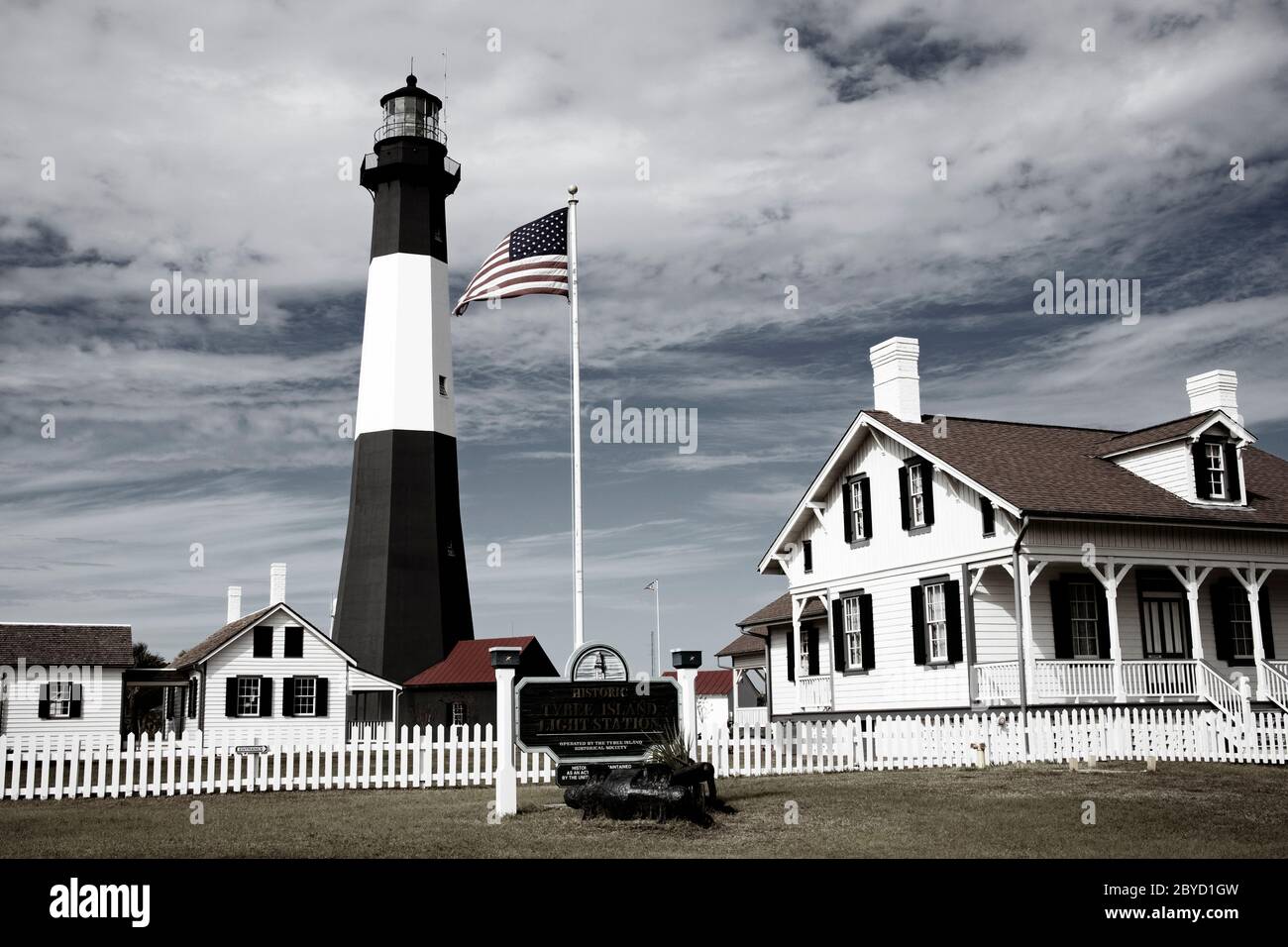 Tybee Island Lighthouse, Savannah, Georgia, USA Stock Photo - Alamy
