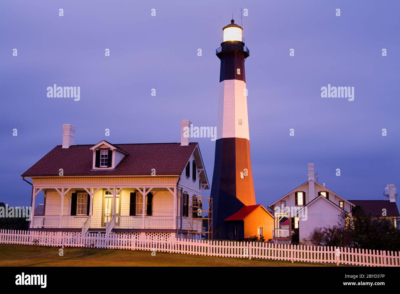 Tybee Island Lighthouse, Savannah, Georgia, USA Stock Photo - Alamy