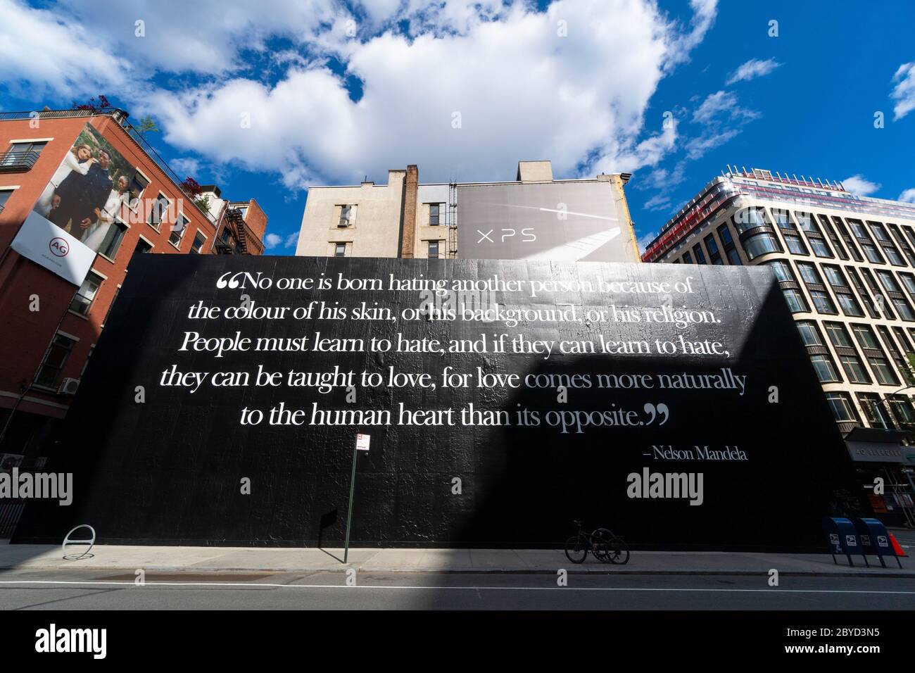 No One Is Born Hating Nelson Mandela