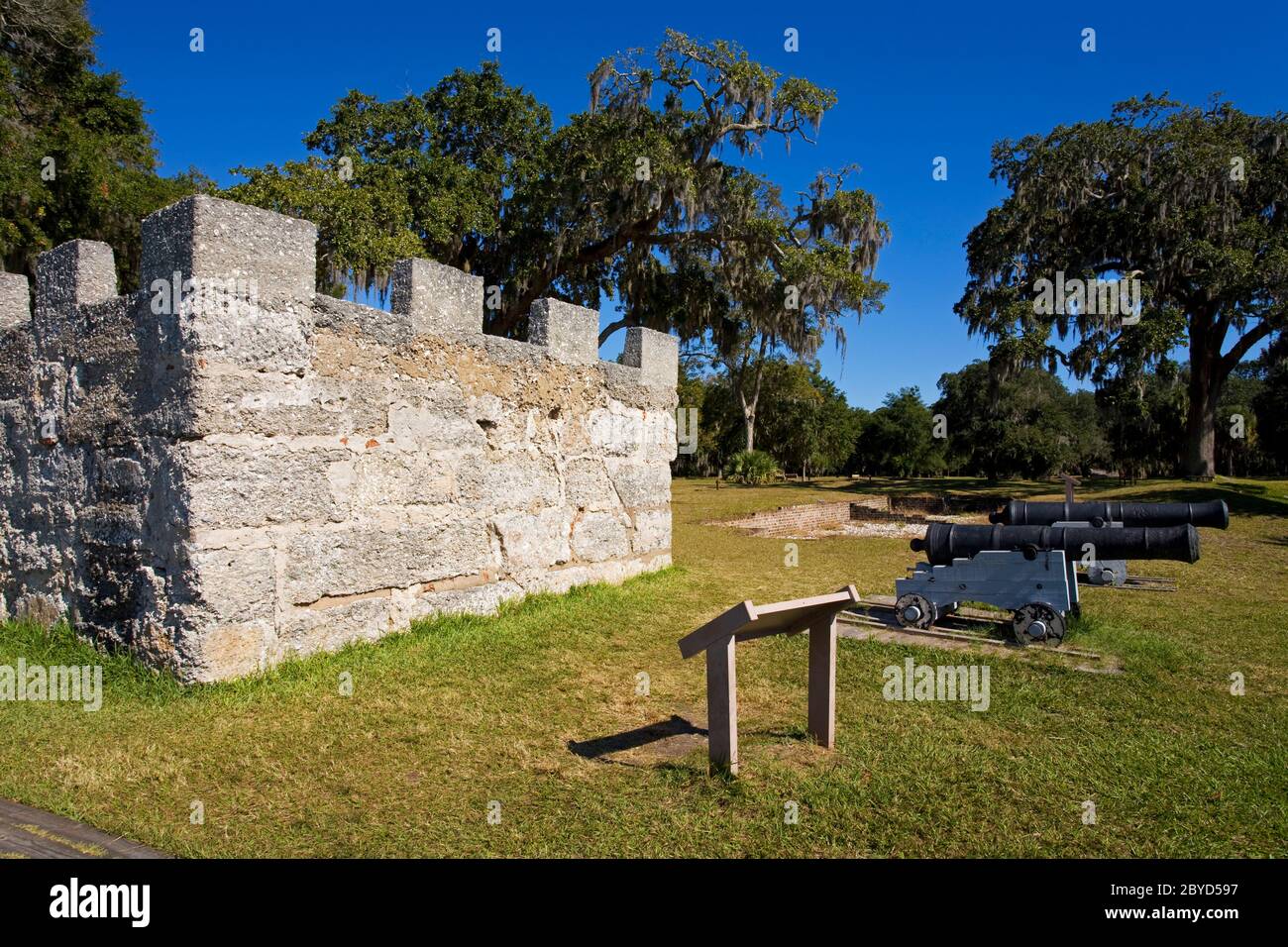 Georgia historic fort hi-res stock photography and images - Alamy