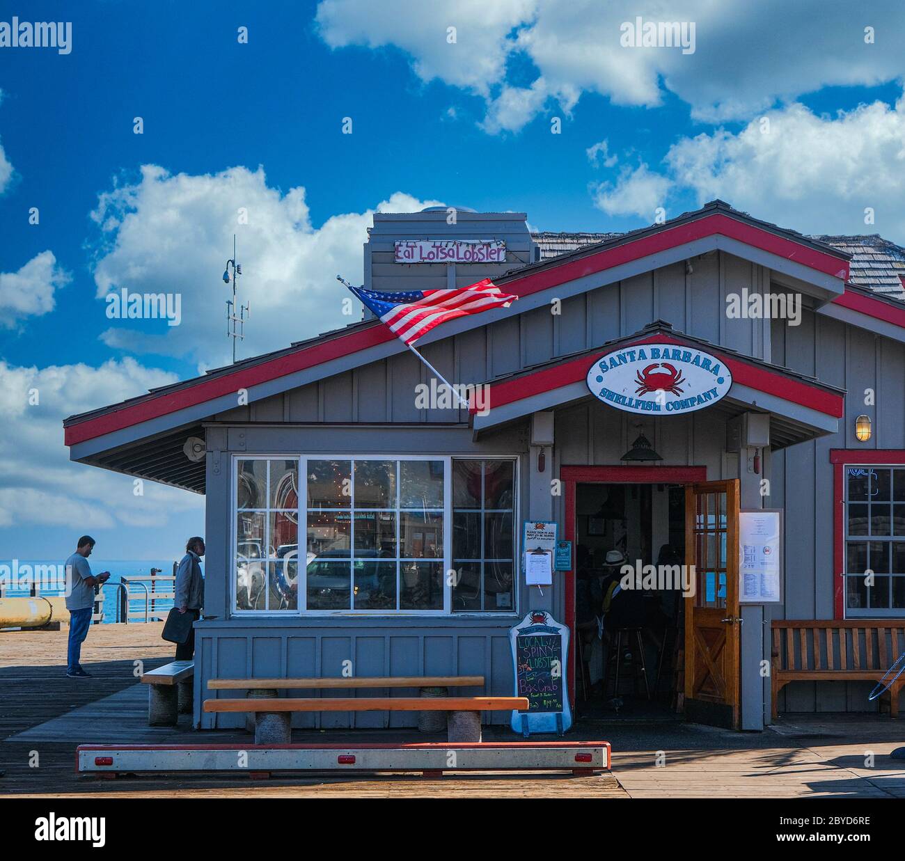 Santa Barbara Shellfish Company Stock Photo - Alamy