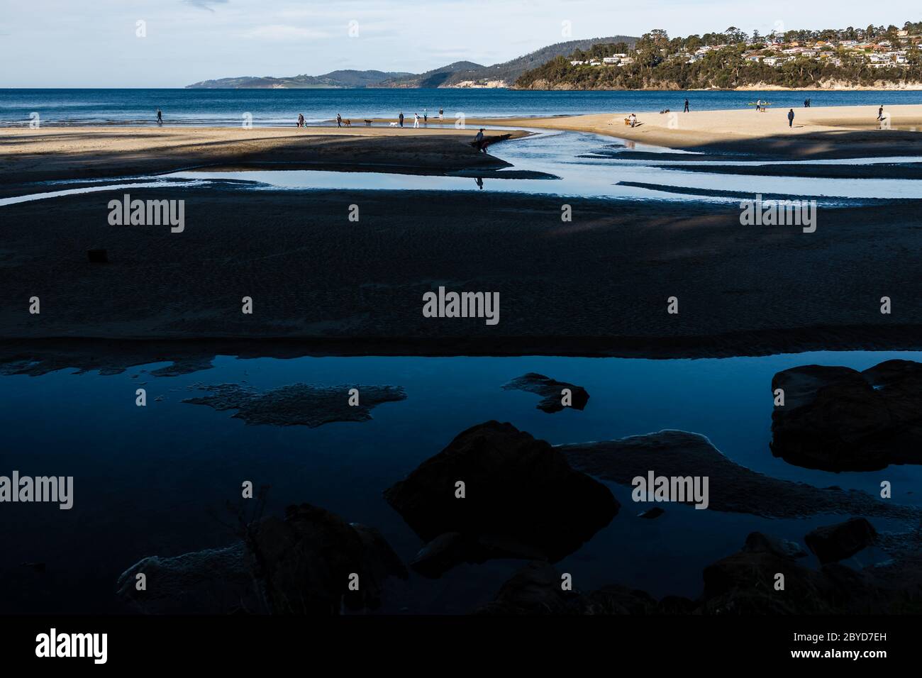HOBART, TASMANIA - May 31st, 2020: beautiful crisp winter morning in ...