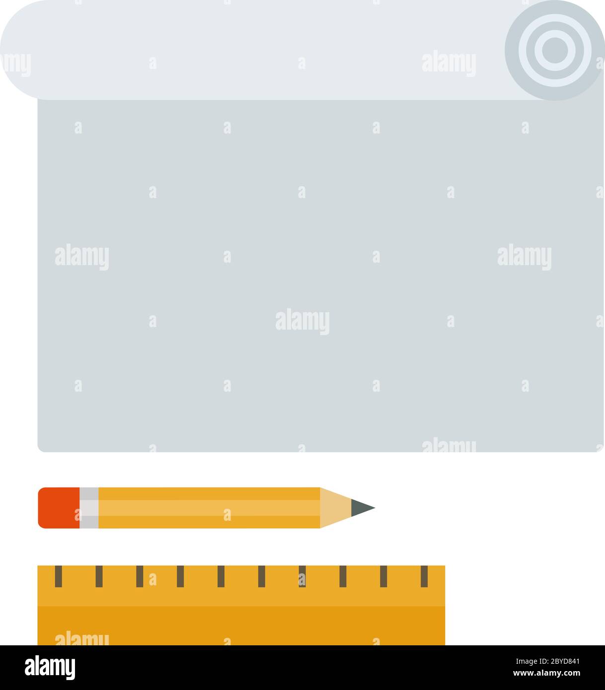 Drafting material Stock Vector Images - Alamy