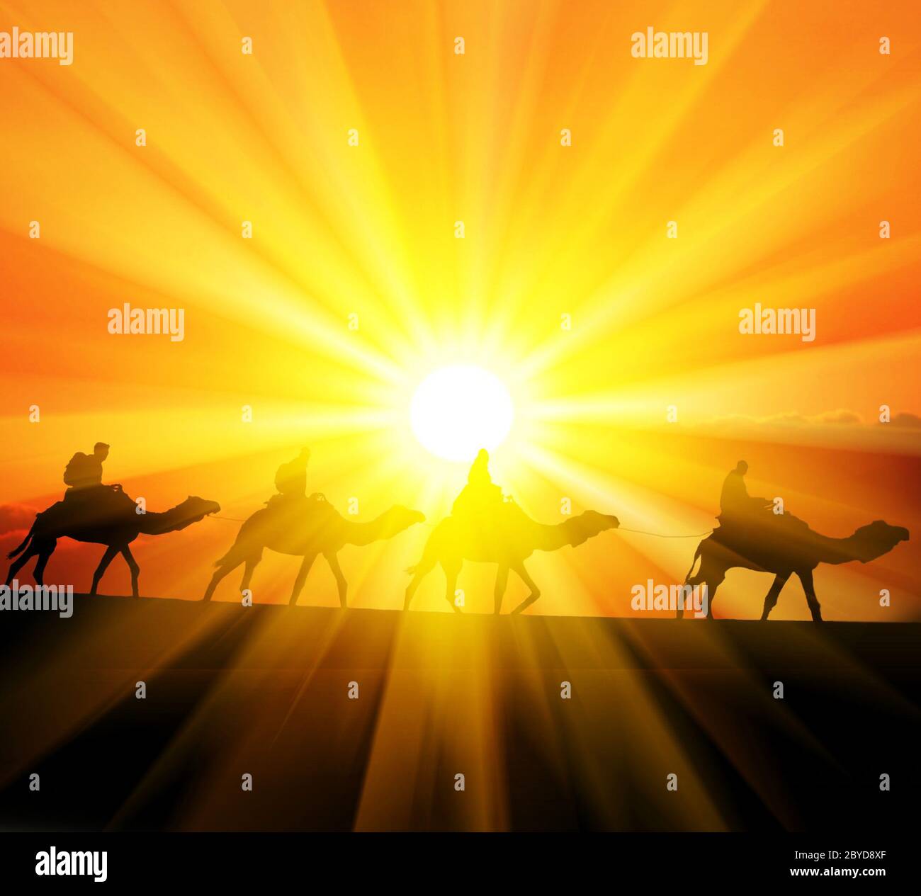 Camel caravan route hi-res stock photography and images - Alamy