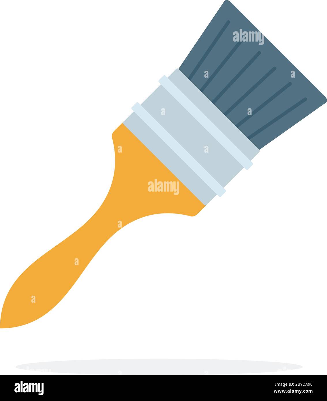 Paintbrush isolated Stock Vector Images - Alamy