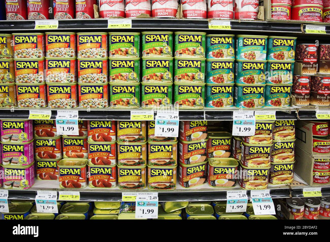 Spam cans hi-res stock photography and images - Alamy
