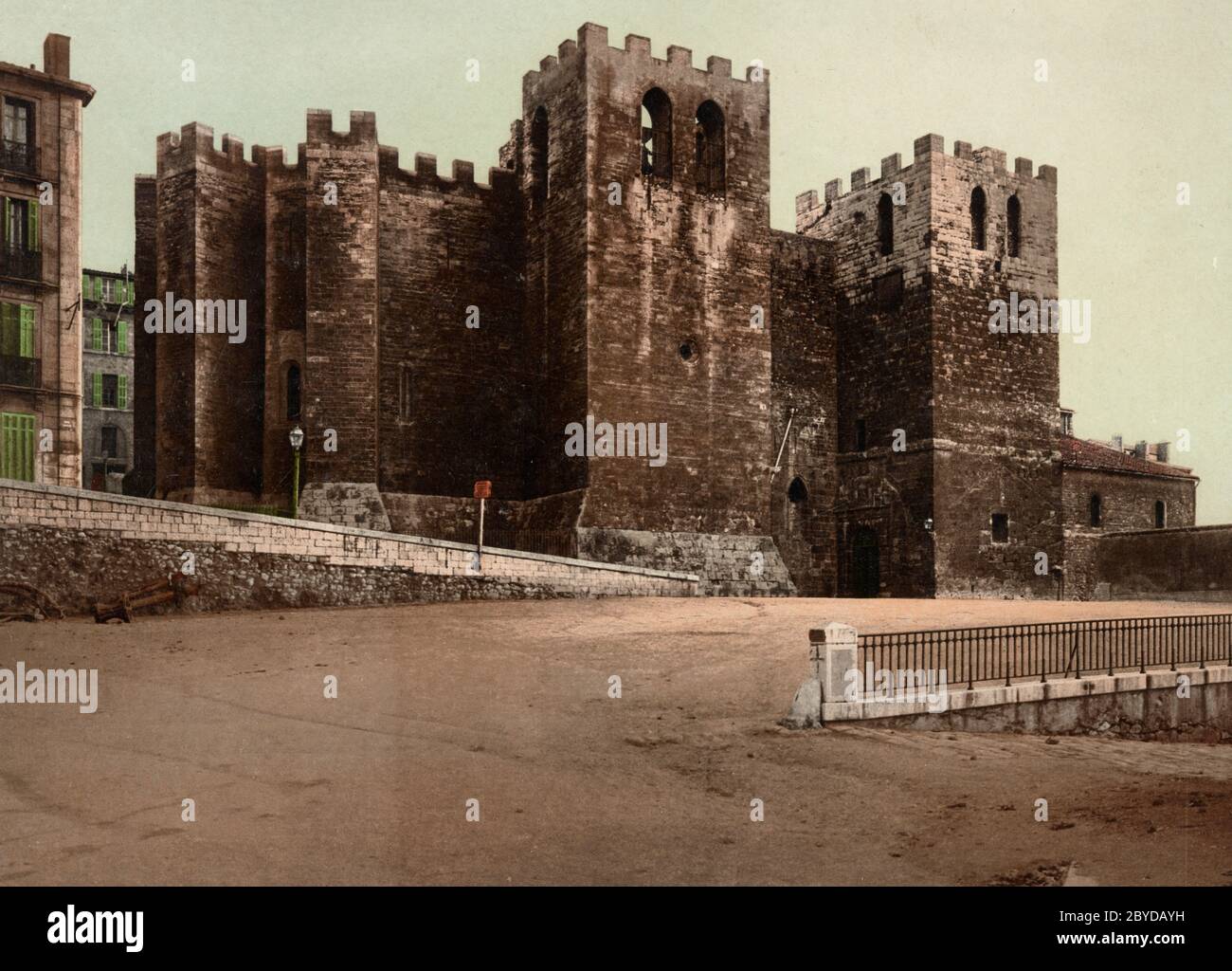 Eglise Saint-Victor, Church of St Victor - Marseilles, France, circa ...