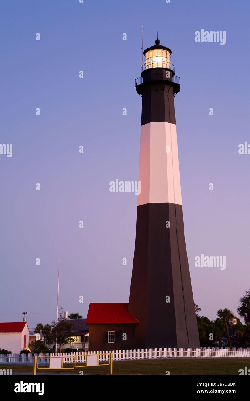 Tybee Island Lighthouse, Savannah, Georgia, USA Stock Photo - Alamy