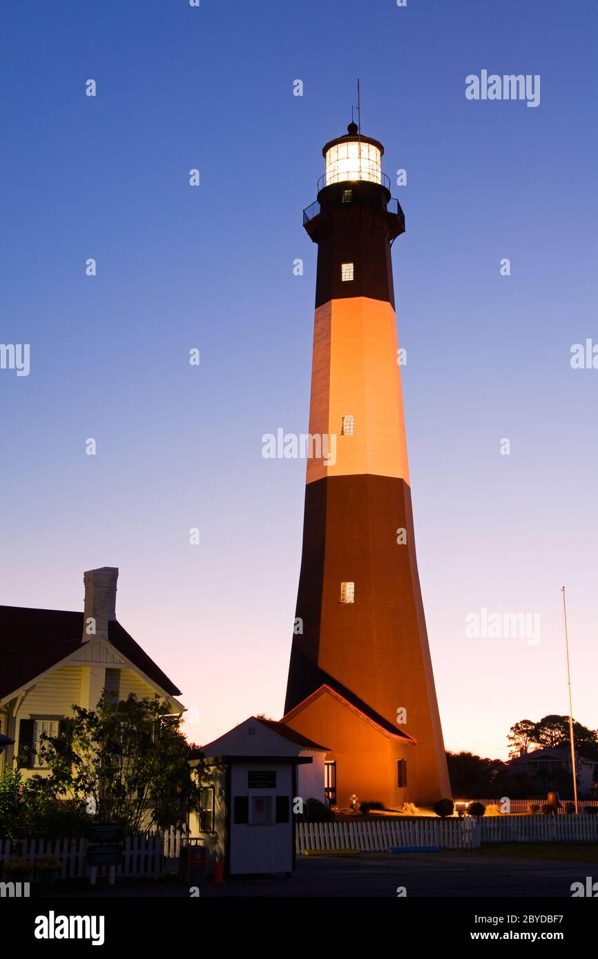 Tybee Island Lighthouse, Savannah, Georgia, USA Stock Photo - Alamy