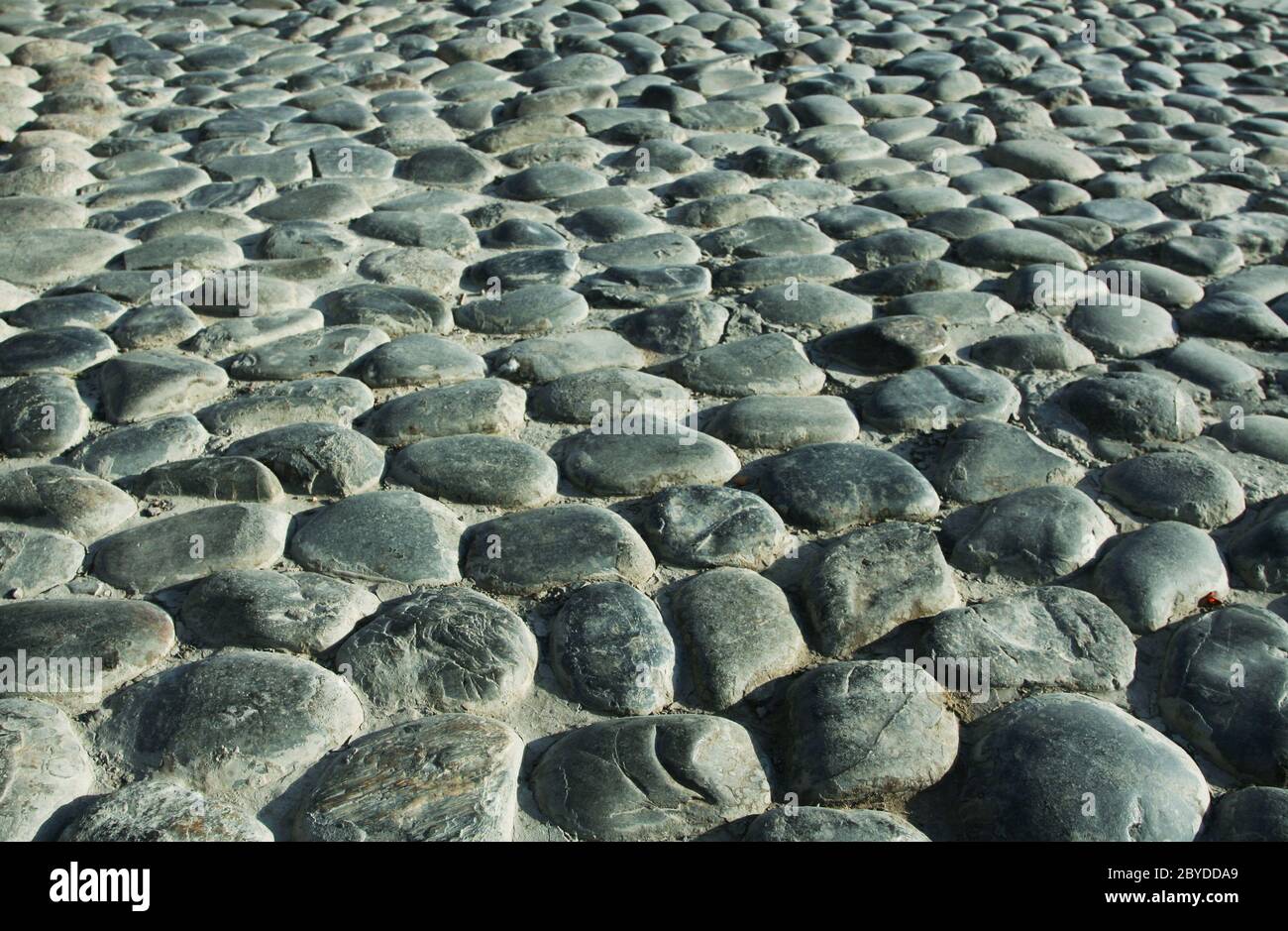 Circular brick paving pavement hi-res stock photography and images - Alamy