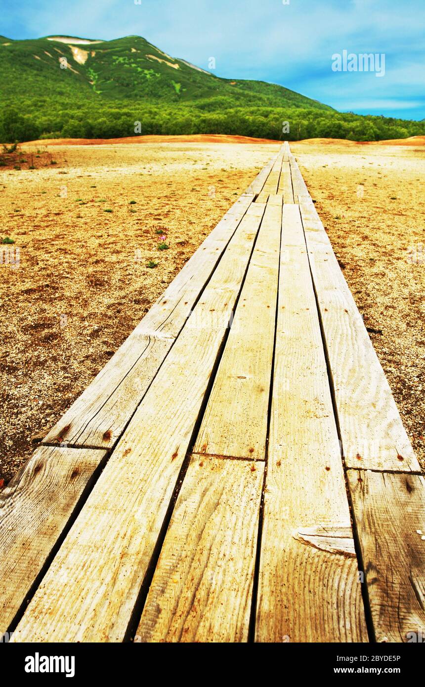 Hot spring river trail hi-res stock photography and images - Alamy