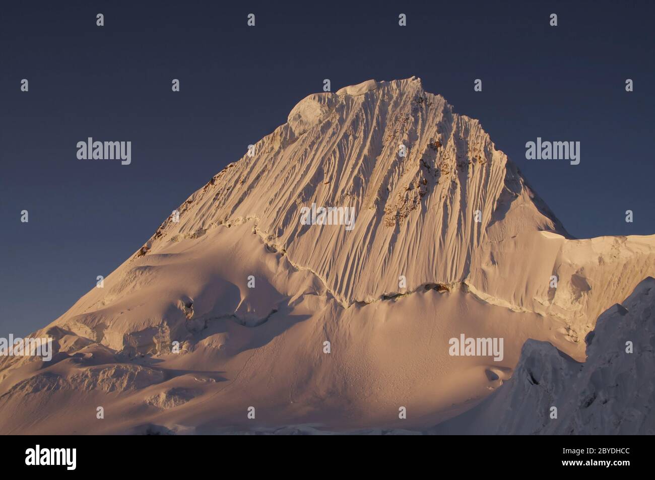 Beautiful mountain Alpamayo Stock Photo - Alamy