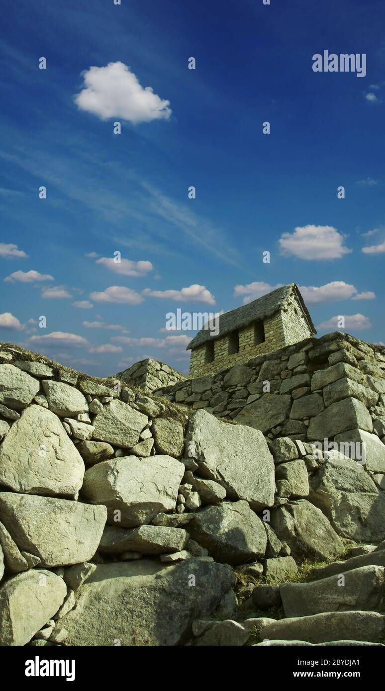 Machu picchu building hi-res stock photography and images - Alamy