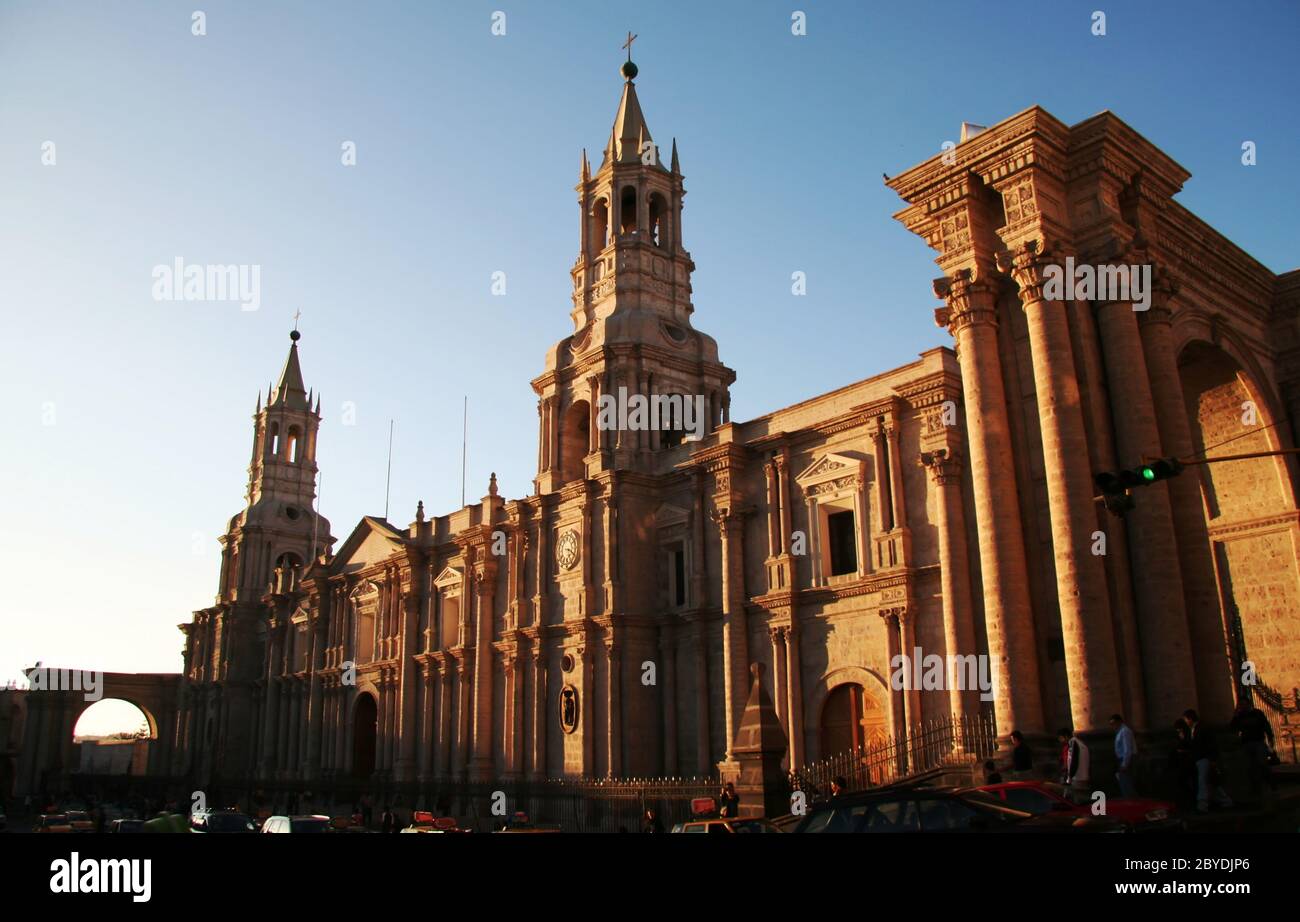 Peruvian city Arequipa Stock Photo - Alamy