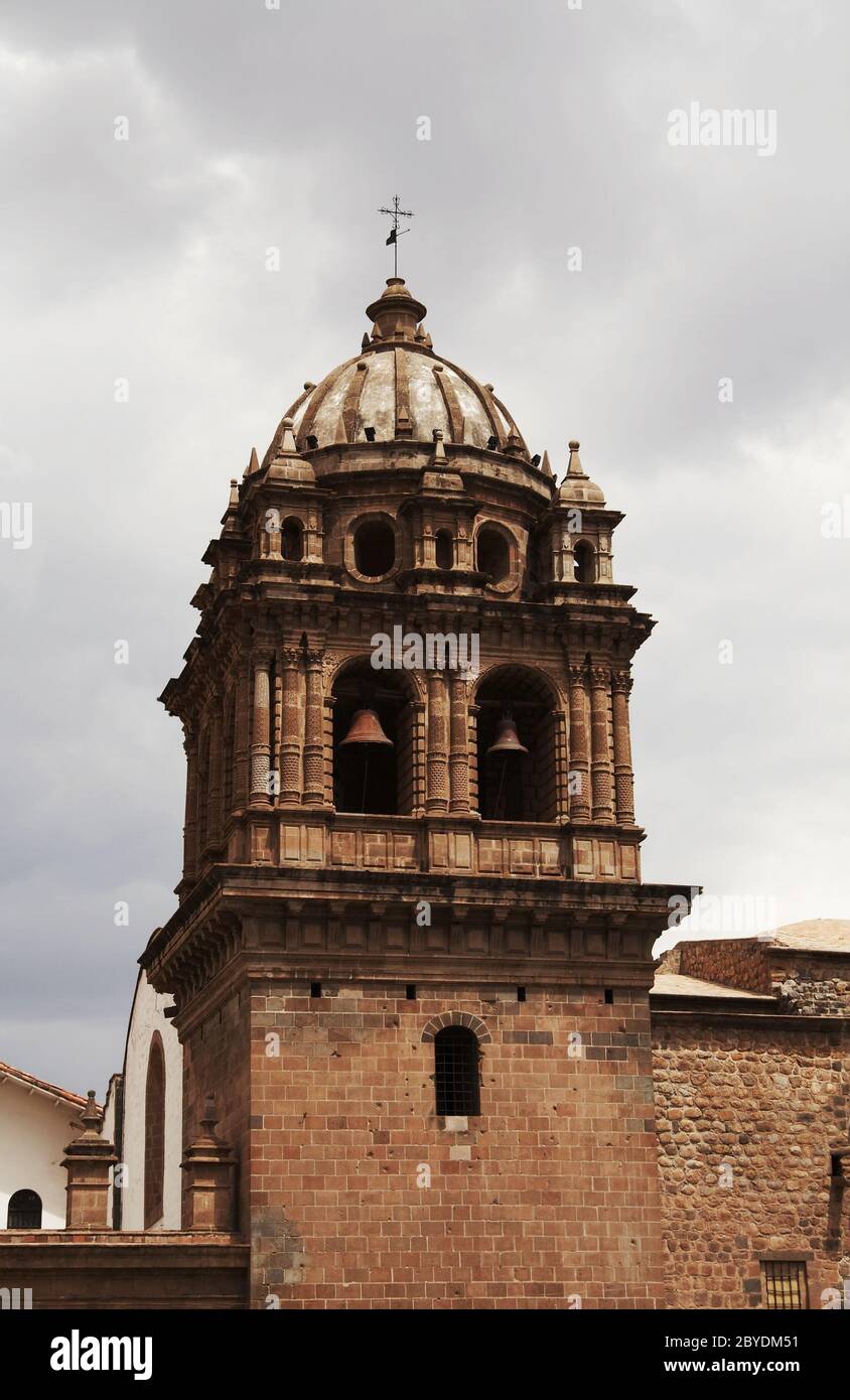 Colonial architecture in the Peru Stock Photo - Alamy