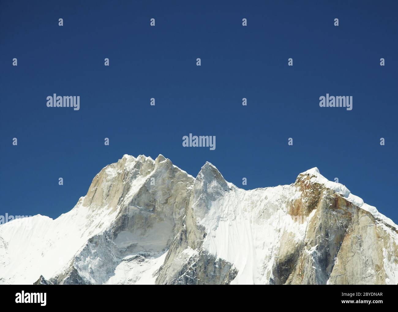 Mount Meru in Himalayan Stock Photo - Alamy