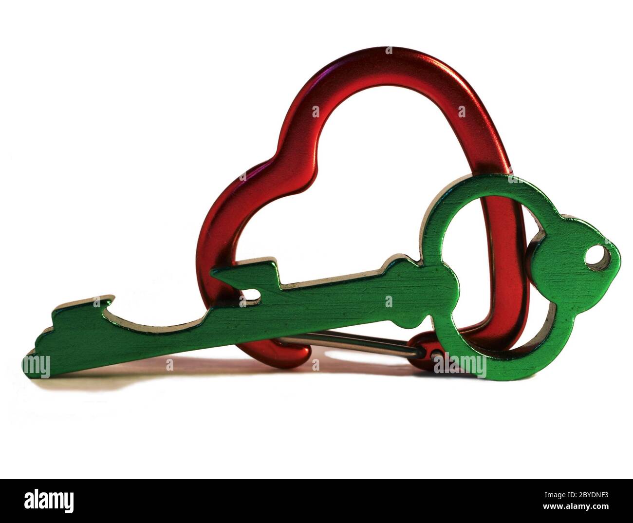 Heart and key Stock Photo - Alamy