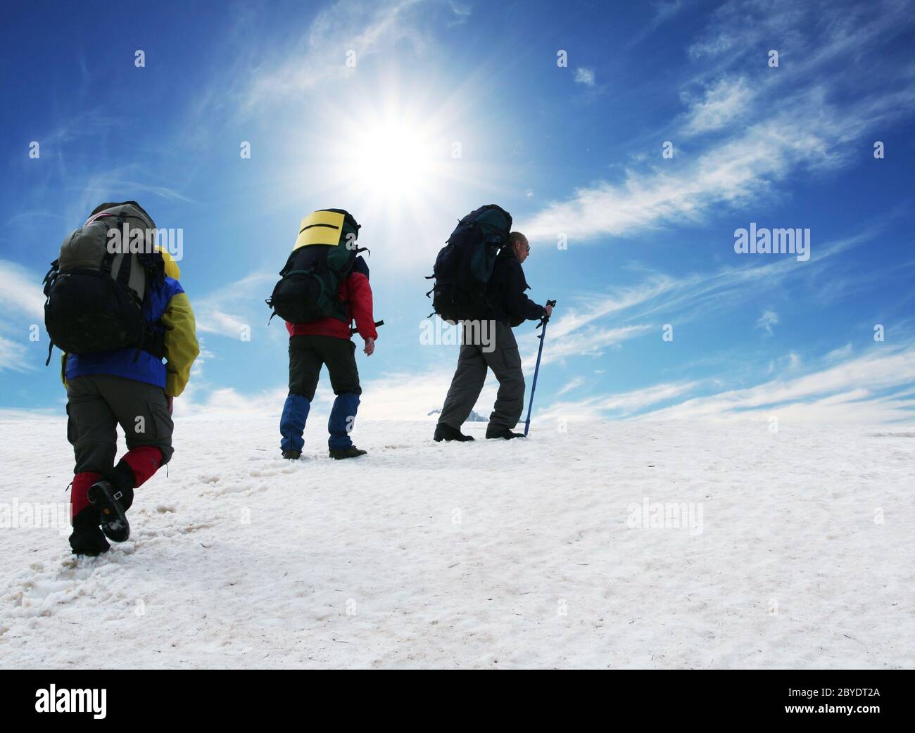Group in hike Stock Photo - Alamy