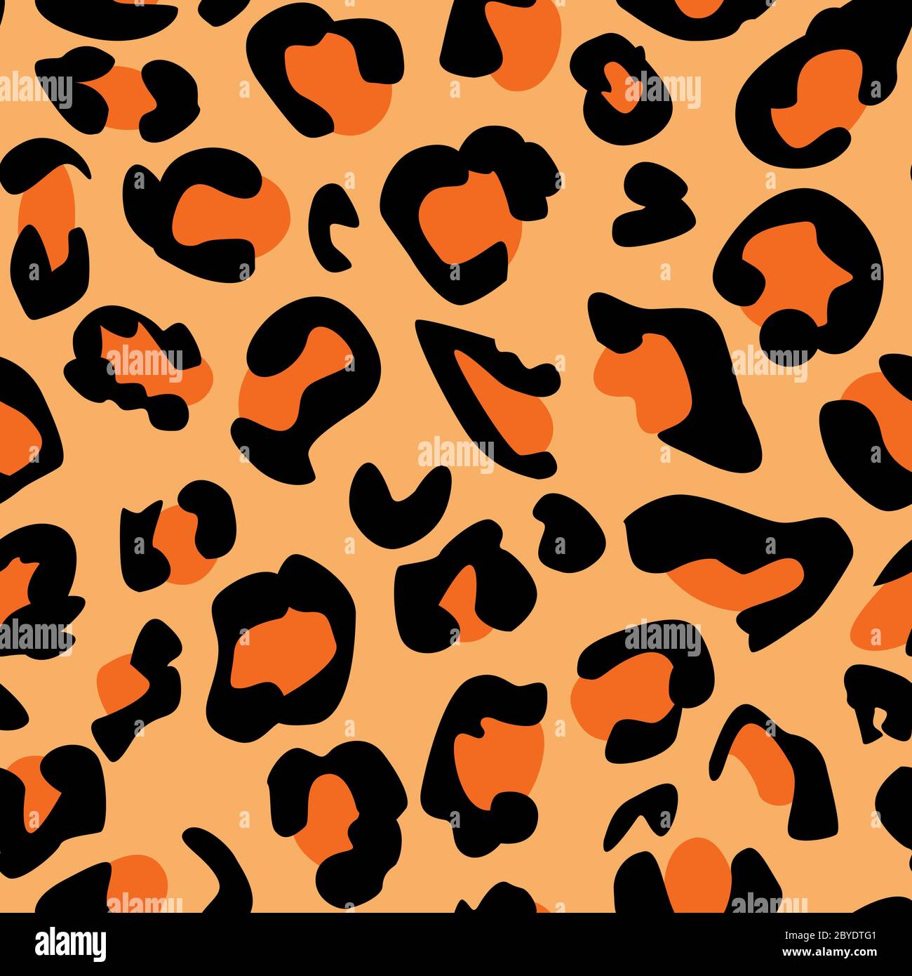 pattern design of leopard animal print vector Stock Vector Image & Art ...