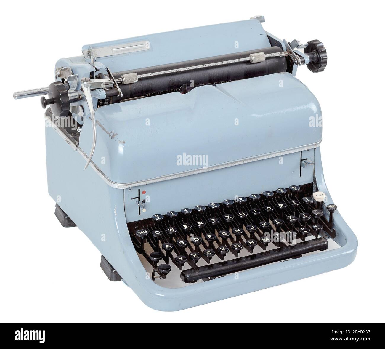 Old antique typewriter detail Cut Out Stock Images & Pictures - Alamy
