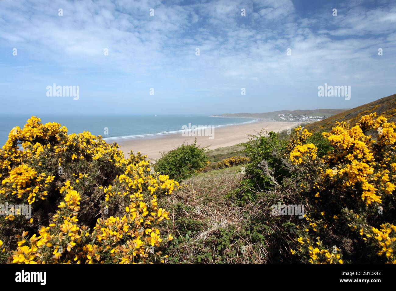 Woolacombe North Devon coast Stock Photo - Alamy
