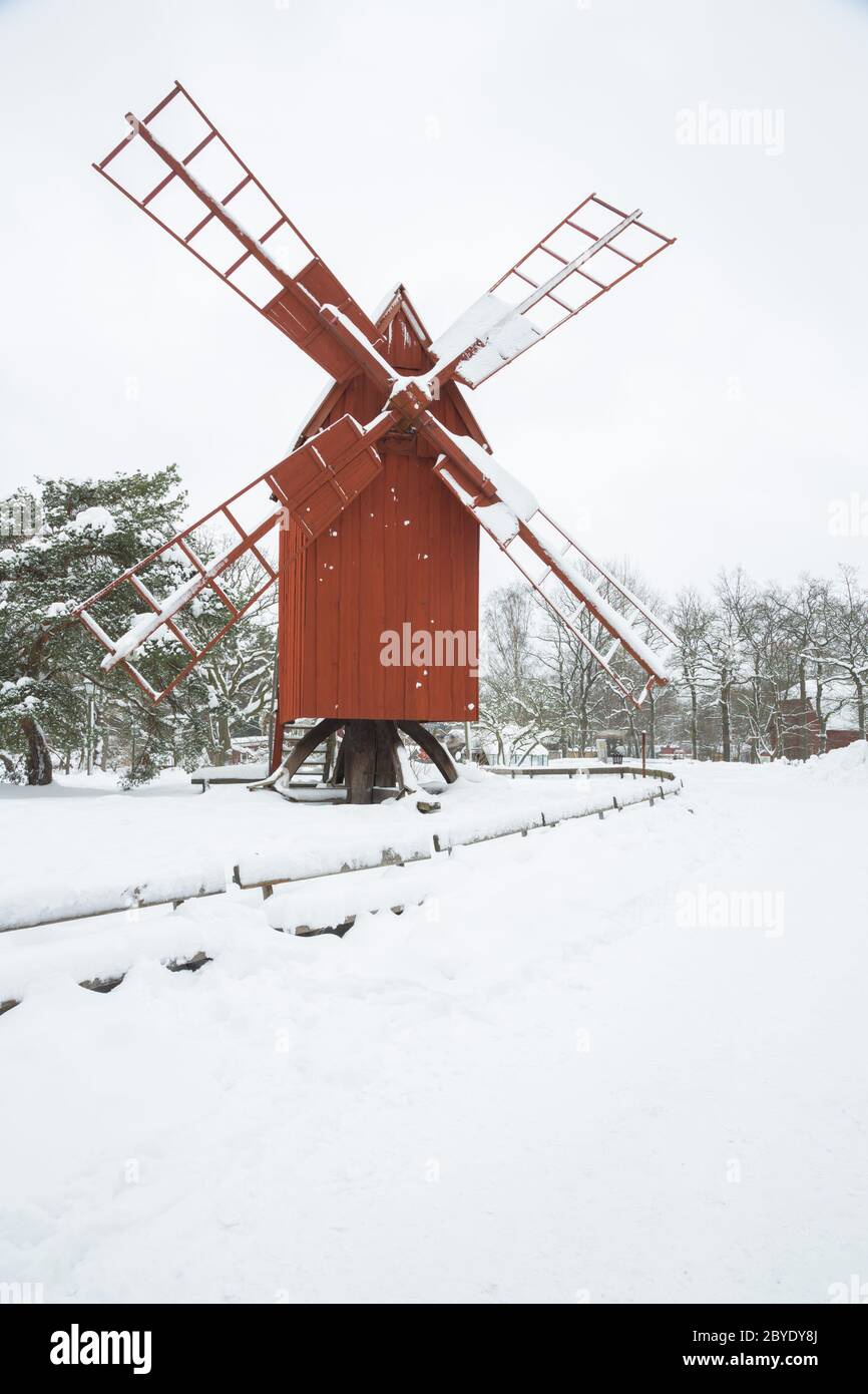 Typical wintertime winter countryside rural country scene view hi-res stock photography and ...