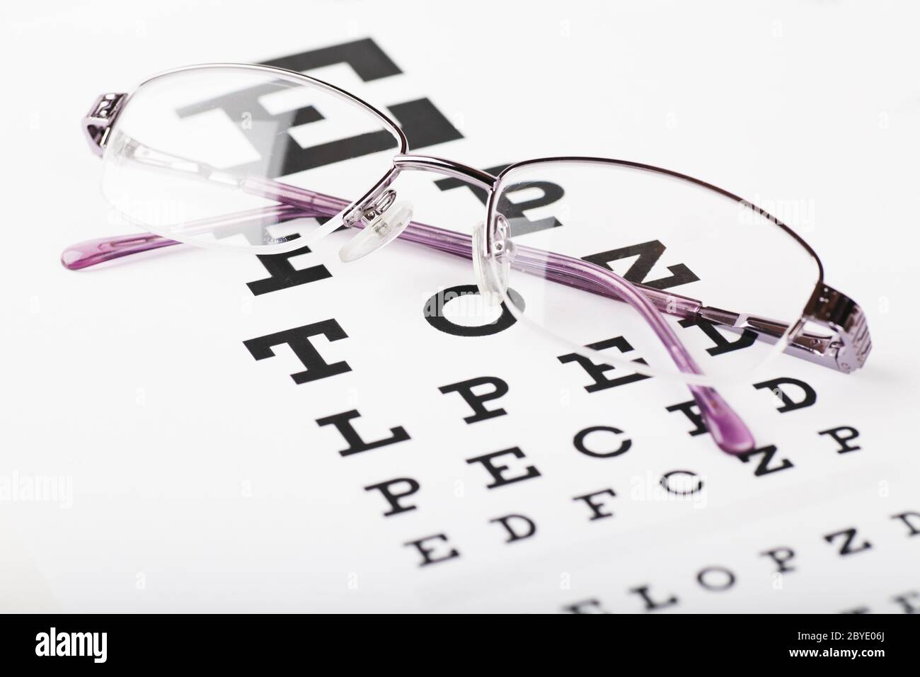 Optometry chart hi-res stock photography and images - Alamy